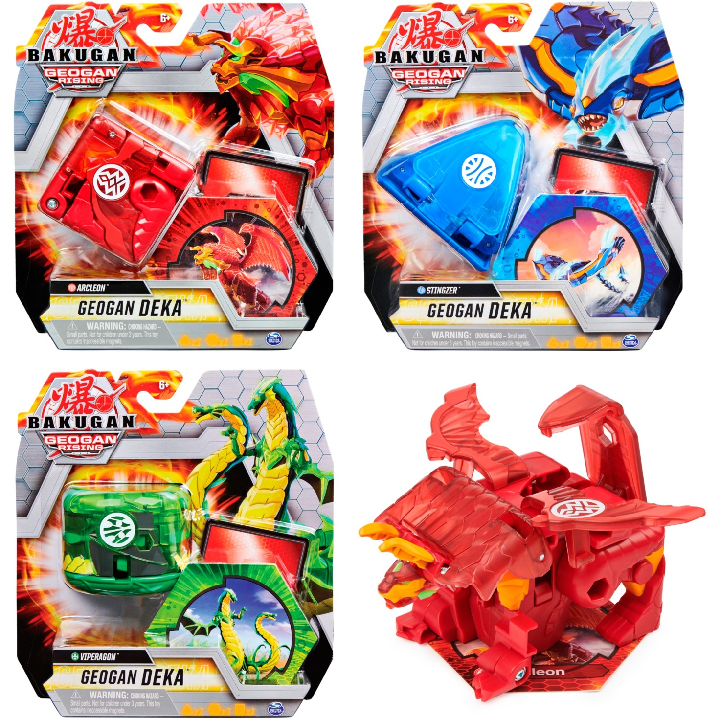 Bakugan Deka geogan S3 Asst - Island Hobbies International
