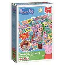CHUTES & LADDERS PEPPA PIG — ENGLISH - Island Hobbies International